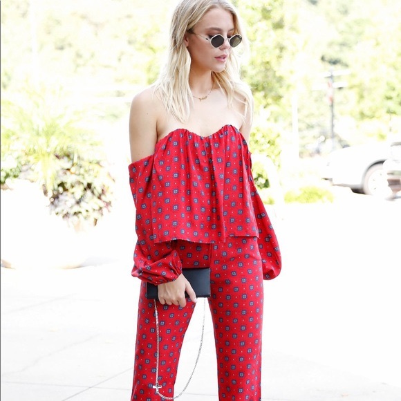 Stone Cold Fox | Tops | Stone Cold Fox Anita Off Shoulder Top | Poshmark